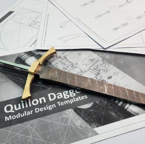 Quillon Dagger Templates – Black Dragon Forge
