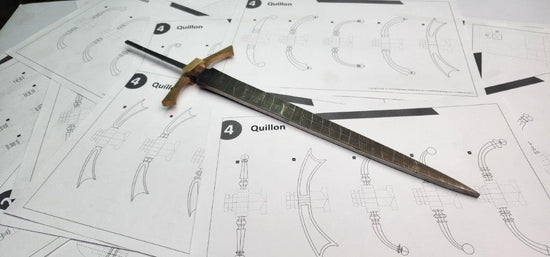 Quillon Dagger Templates – Black Dragon Forge
