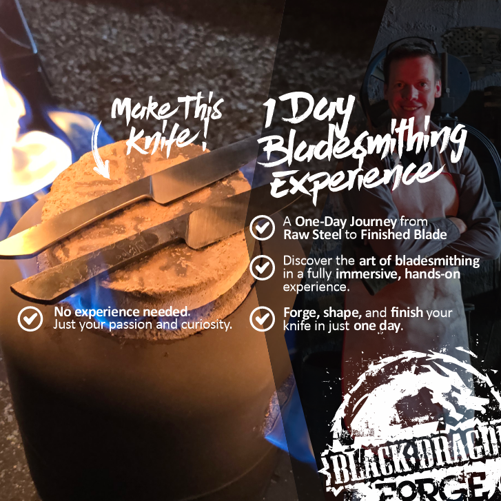 1 Day Bladesmithing Experience – Black Dragon Forge
