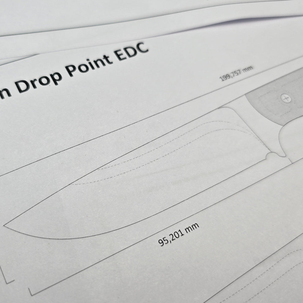 Guardian EDC Knife Design Bundle – Black Dragon Forge