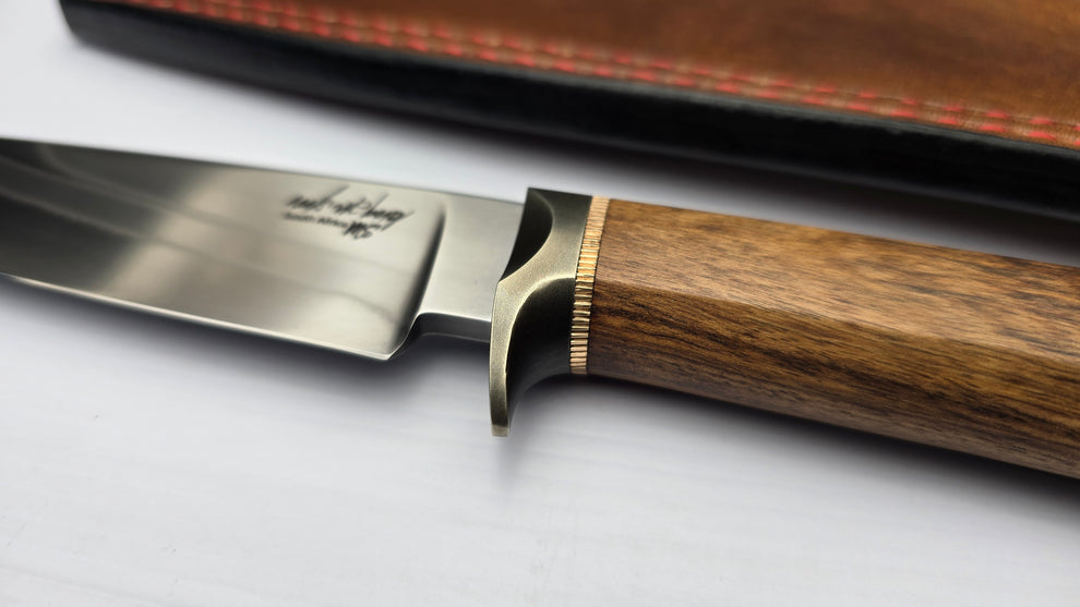 Hidden Tang Hunting Knife (C) – Black Dragon Forge