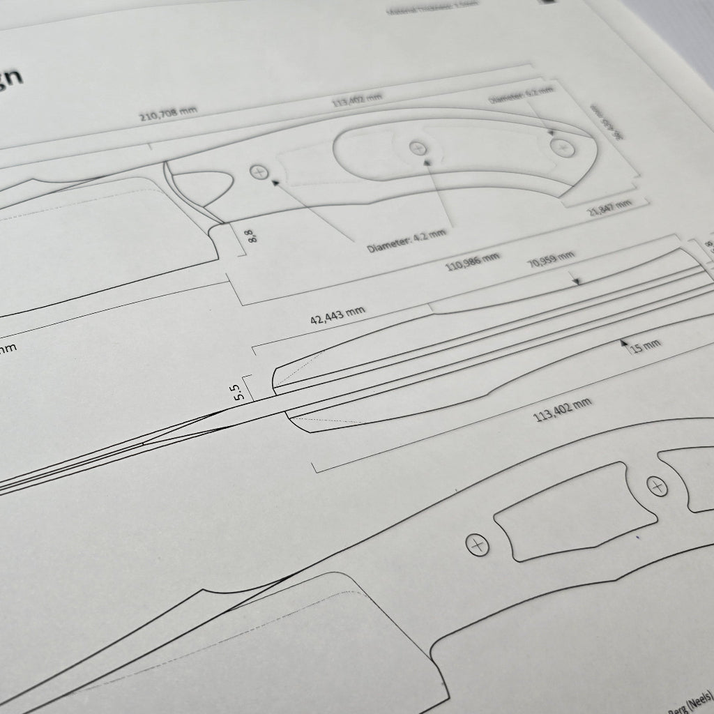 Knife Design Blueprints – Black Dragon Forge
