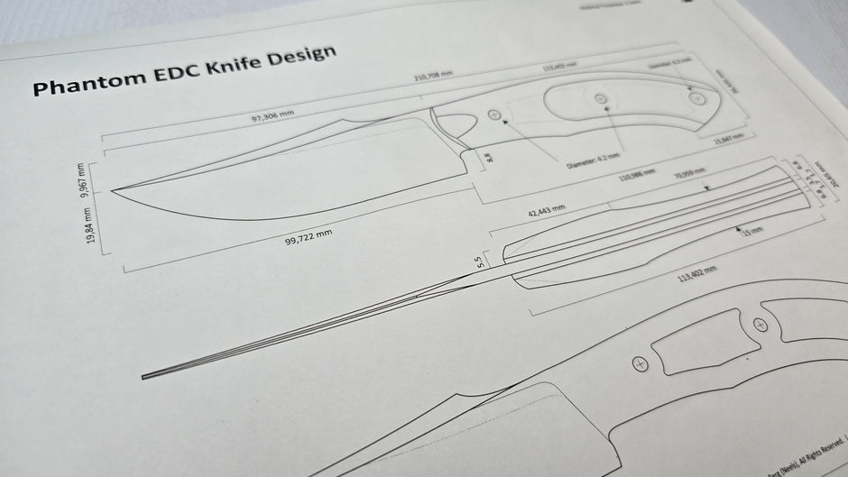 Knife Design Blueprints – Black Dragon Forge