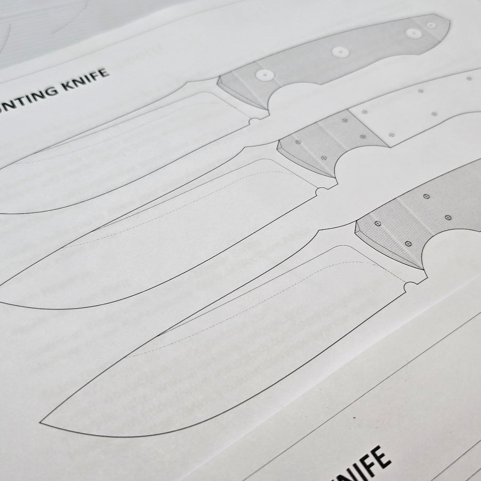 Patrol Hunting Knife Design – Black Dragon Forge