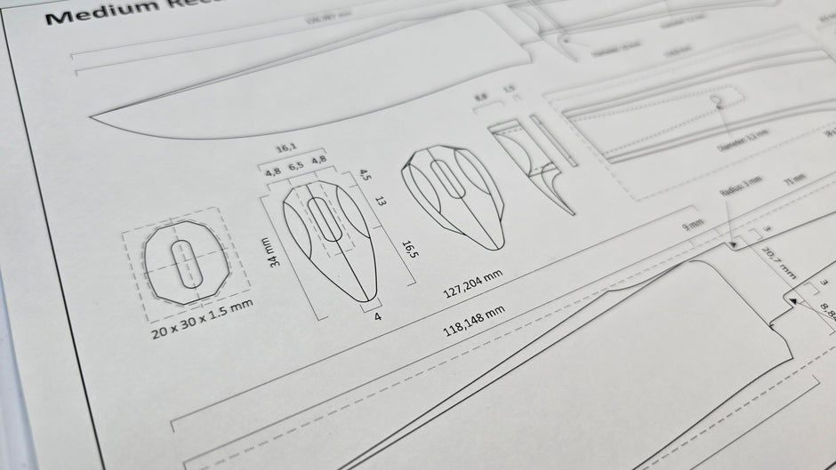 Knife Design Blueprints – Black Dragon Forge
